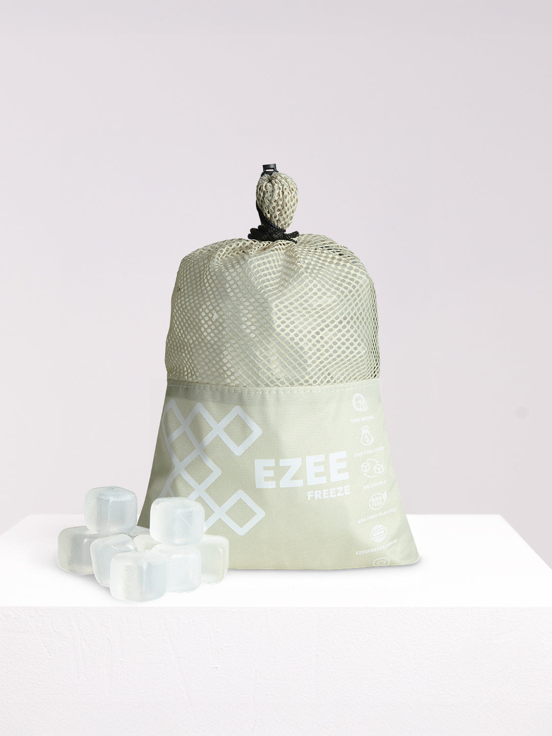 Mini Freeze Clear Ice - 1.8kg Tan Bag – Ezee Freeze