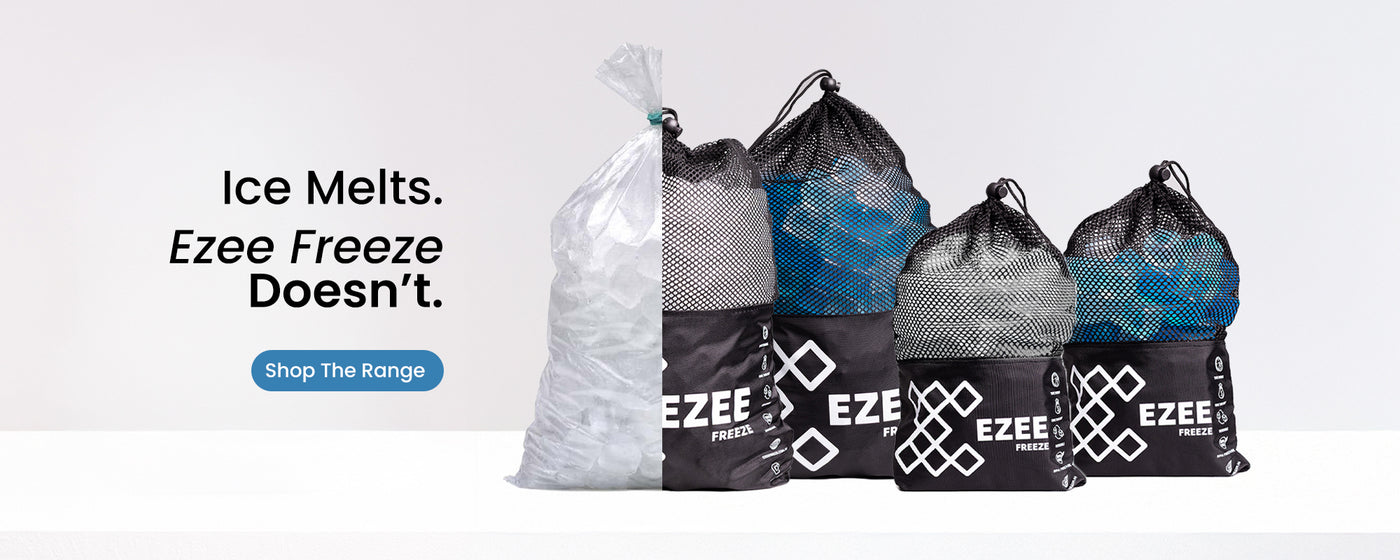 Ezee Freeze | World's First Reusable Bag of Ice